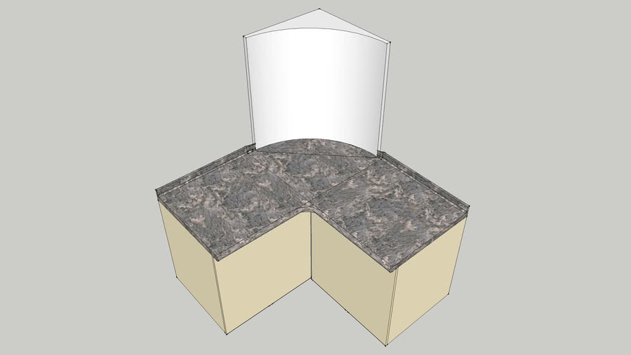Kitchen corner unit | 3D Warehouse