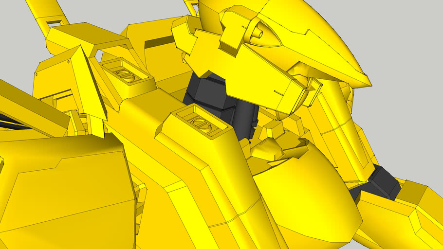 golden mech | 3D Warehouse
