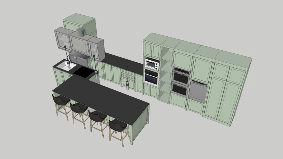 kitchen set | 3D Warehouse