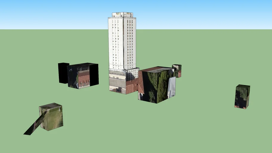 University of Texas Tower in Austin, TX, USA | 3D Warehouse