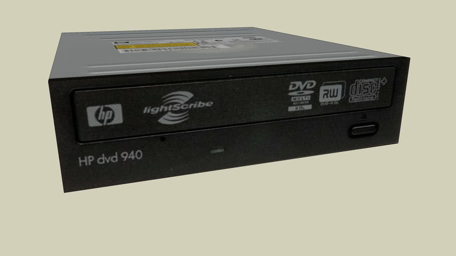 HP Lightscribe DVD-RW | 3D Warehouse