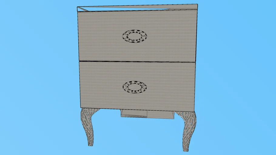 Bedside Table | 3D Warehouse