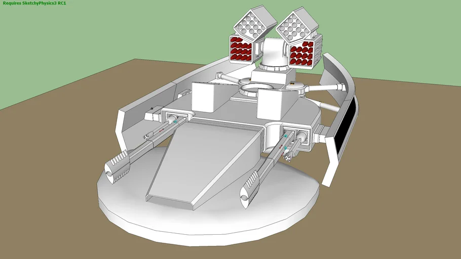 Tau like ship | 3D Warehouse