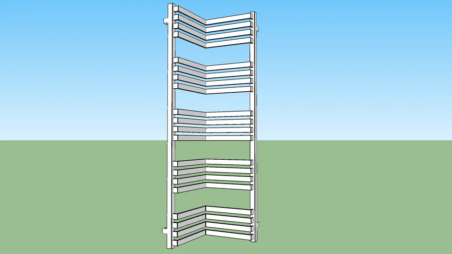 Terma Radiator Incorner 1275 350 SX | 3D Warehouse