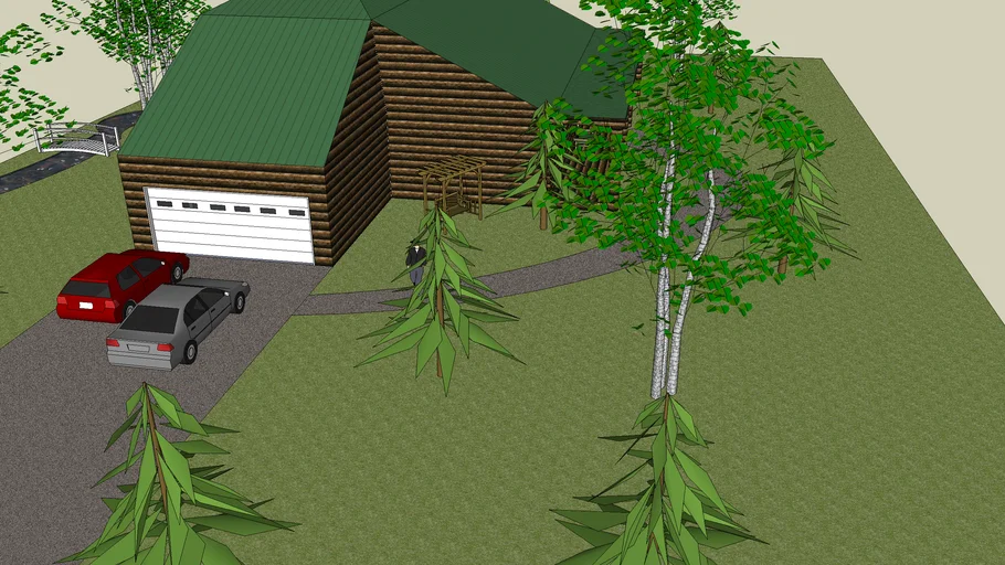 Log cabin | 3D Warehouse