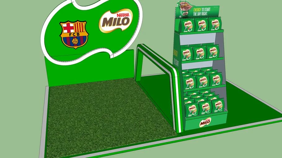 MILO Booth | 3D Warehouse