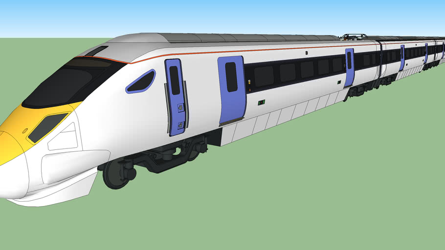 Class 395 (Javelin) Southeastern Hish Speed 'Ice' Livery | 3D Warehouse