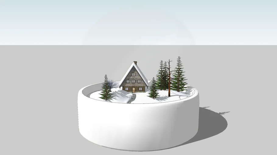 Snowy landscape | 3D Warehouse