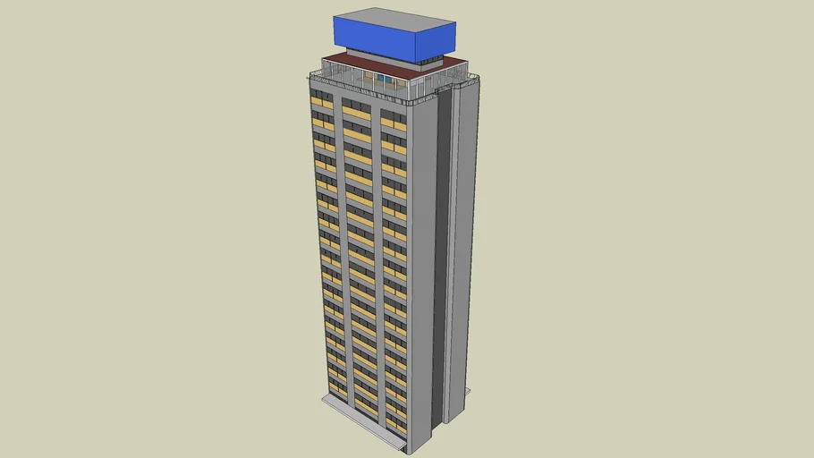 torre de tlatelolco | 3D Warehouse