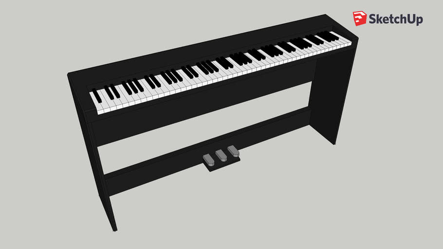 Modern Piano (RLD) | 3D Warehouse