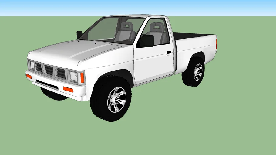 1995 Nissan D21 Hardbody XE (pickup truck) | 3D Warehouse