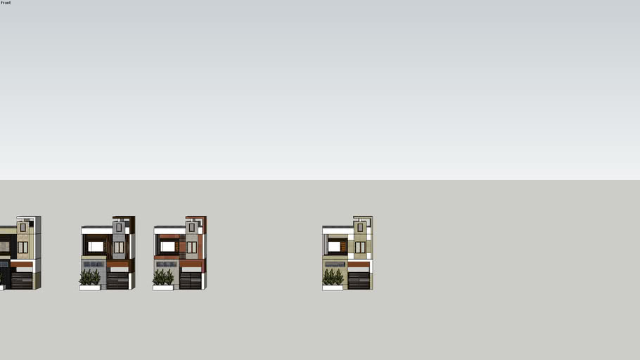 front view elevation | 3D Warehouse