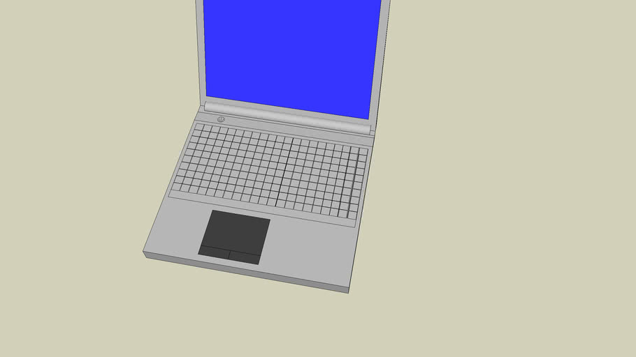 A Laptop | 3D Warehouse