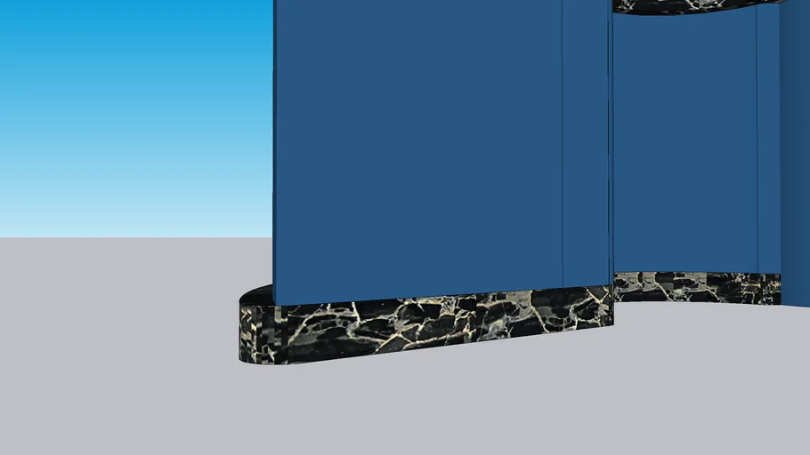 seating island reversed LG | 3D Warehouse