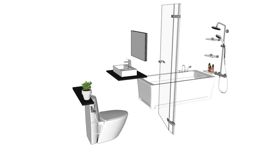 WC+MODEL | 3D Warehouse