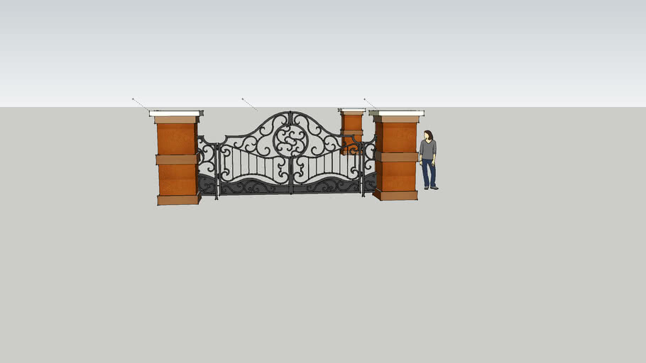 STUCCO MASONRY COLUMN | 3D Warehouse