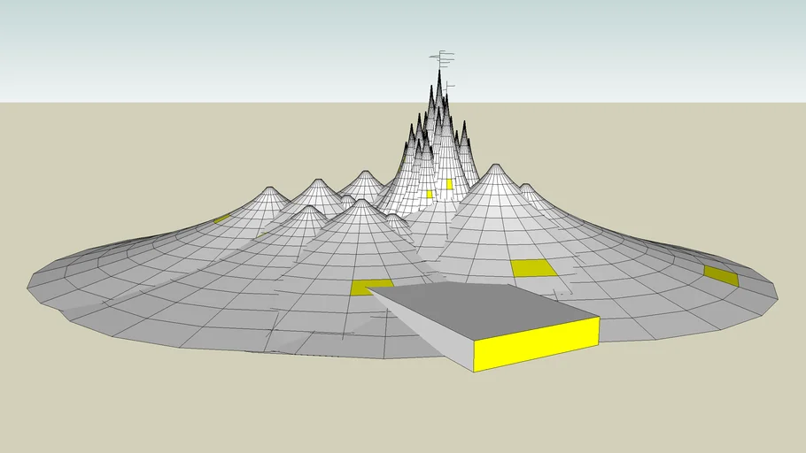 Space Mountain Concept | 3D Warehouse