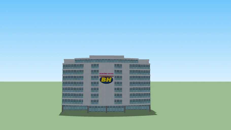 Escritório central do Supermercados BH | 3D Warehouse