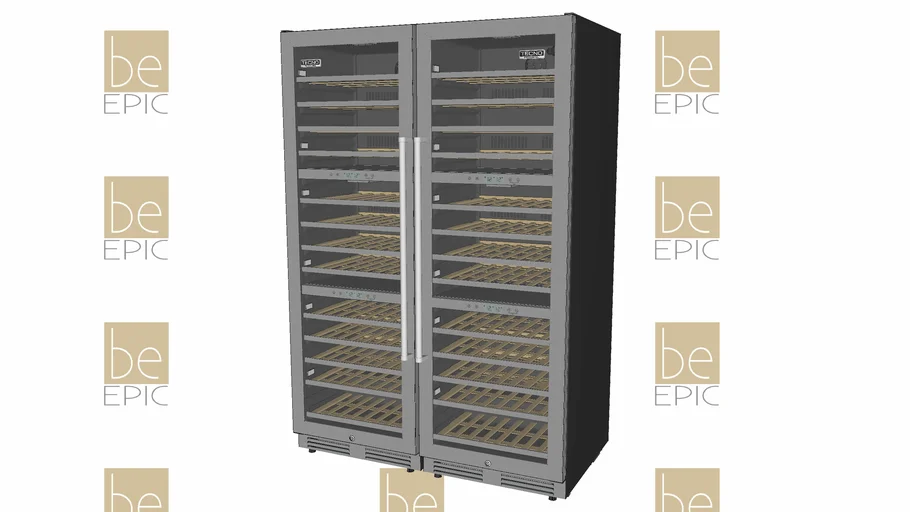 Adega TR43AVDF-L3 + TR43AVDE-R3 - TECNO Professional | 3D Warehouse