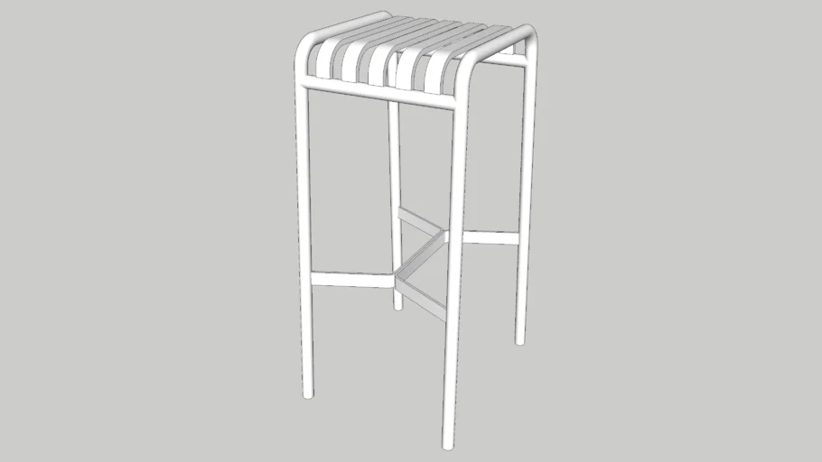 Hay Palissade Bar Stool | 3D Warehouse