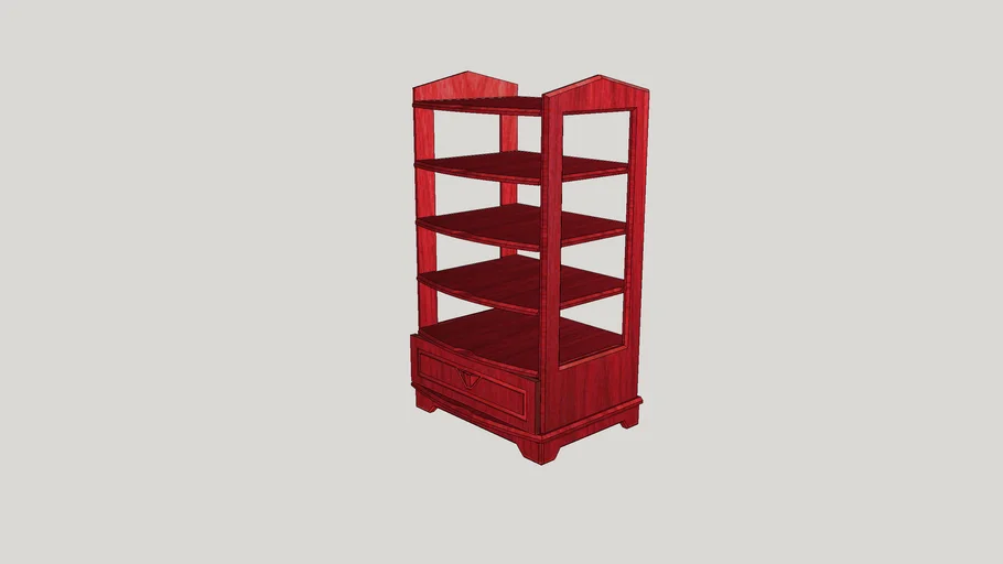 audio rack | 3D Warehouse