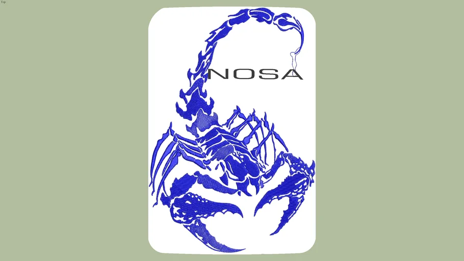 NOSA Sting logo | 3D Warehouse