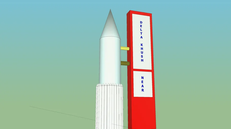 Rocket Delta II | 3D Warehouse