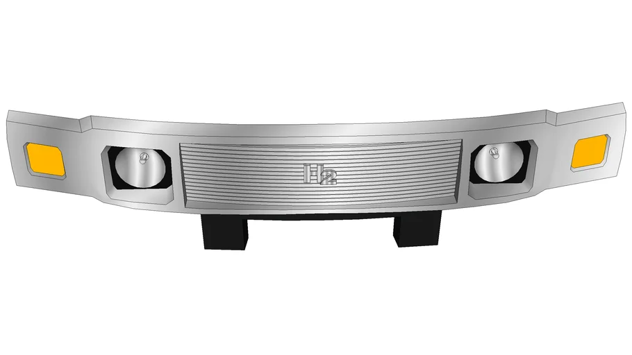 custom hummer h2 grill | 3D Warehouse