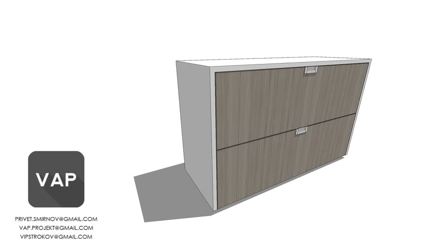 Office chest of drawers | 3D Warehouse