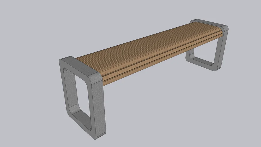 Panca moderna | 3D Warehouse