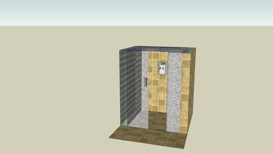 a shower | 3D Warehouse