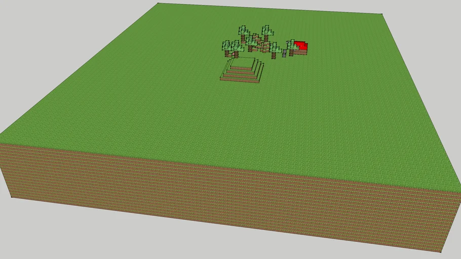 Minecraft Land (made by Deerhunter2000) | 3D Warehouse