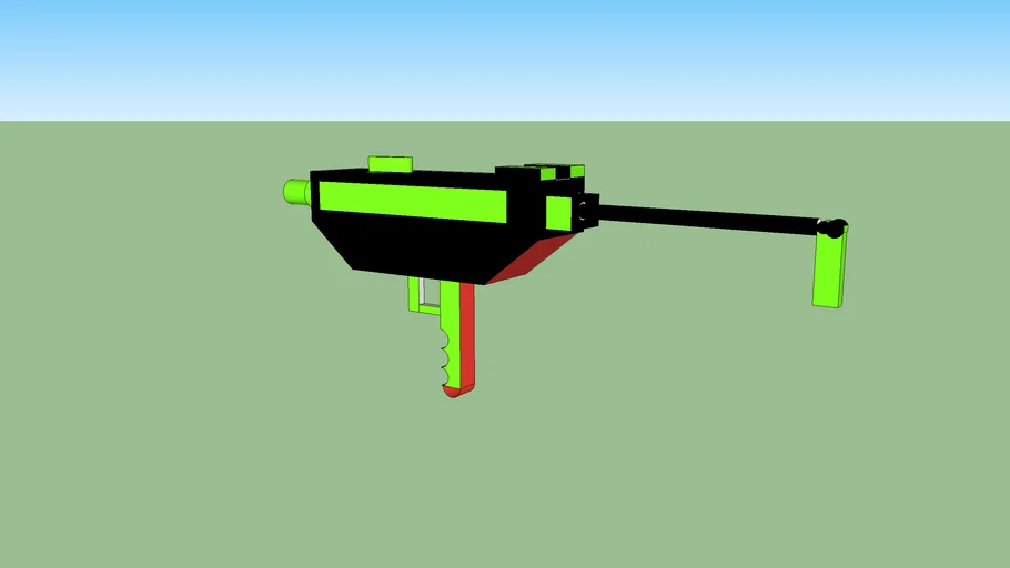 mini uzi gun 666 | 3D Warehouse