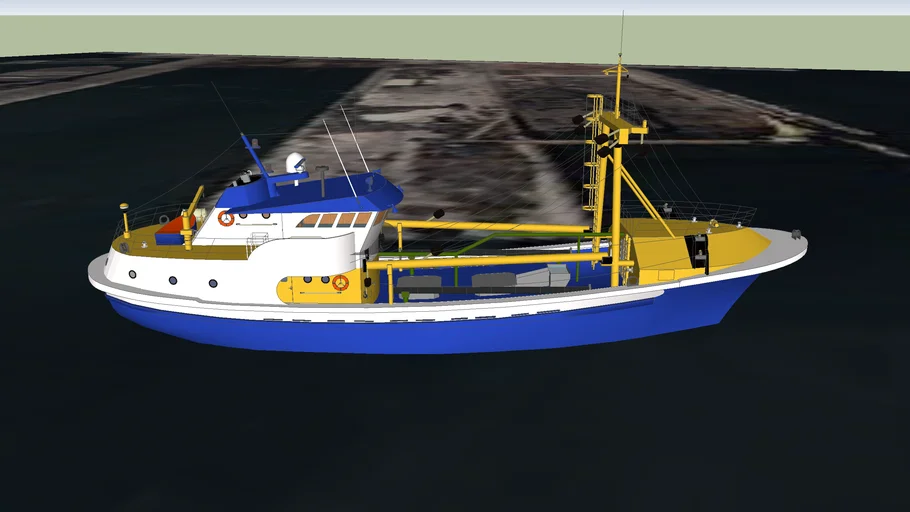 Small Size Trawler | 3D Warehouse