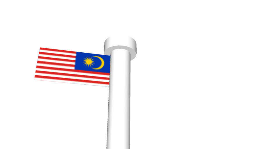 Flag of Dataran Merdeka | 3D Warehouse