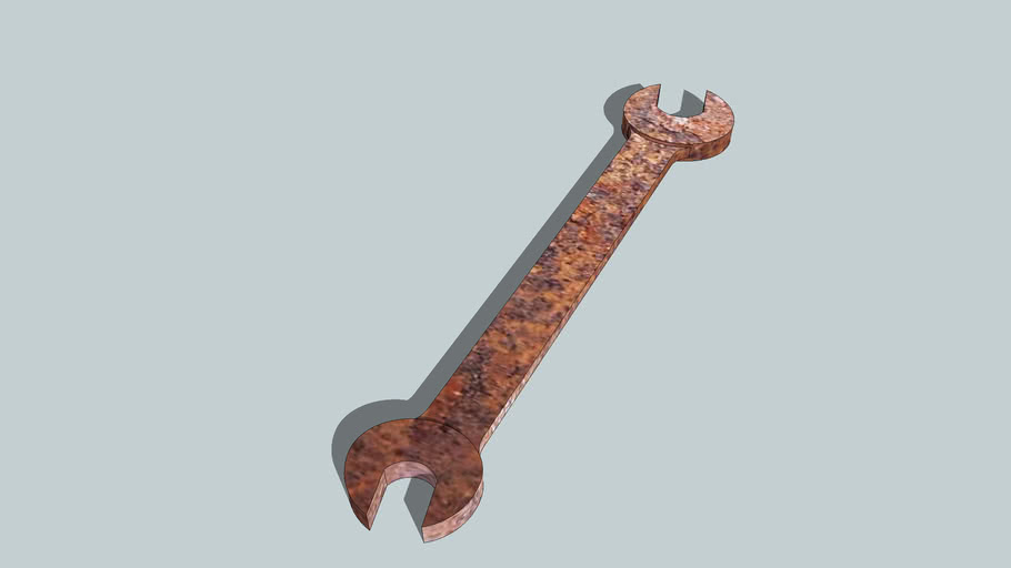 spanner rusty | 3D Warehouse