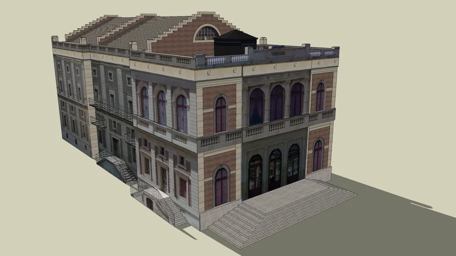 Théatre de Chartres | 3D Warehouse
