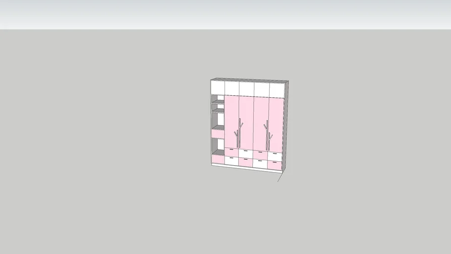 Kids Wardrobe | 3D Warehouse