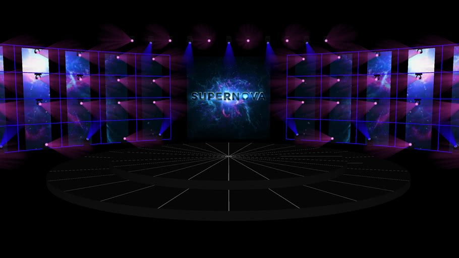 Supernova - Stage Design | 3D Warehouse