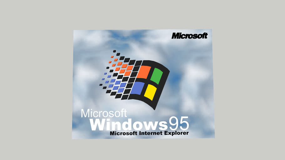 Windows 95 turns 18 | 3D Warehouse
