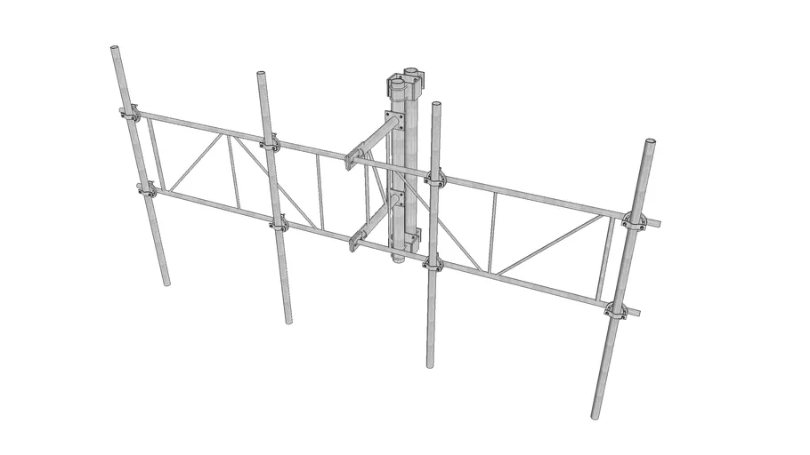 Cellular Antenna Sector Mount | 3D Warehouse