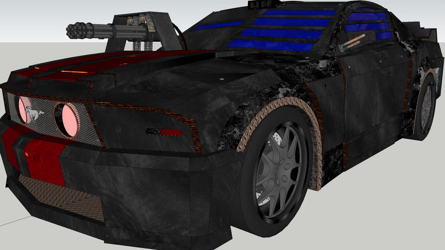 ford mustang death race | 3D Warehouse