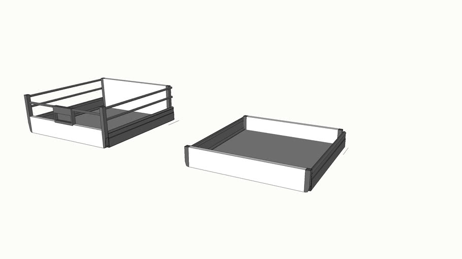 BLUM Tandembox inner drawer | 3D Warehouse