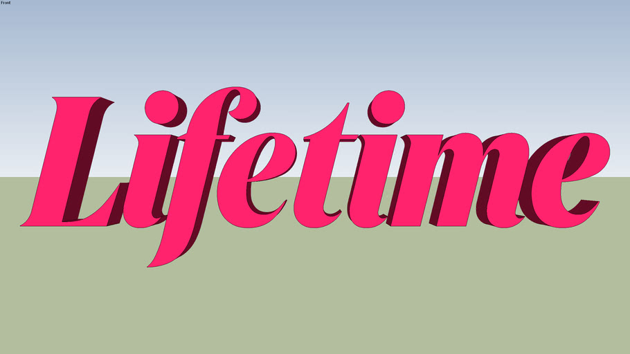 Lifetime logo 2020 | 3D Warehouse