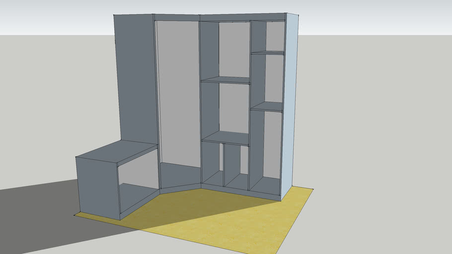 lemari baju | 3D Warehouse