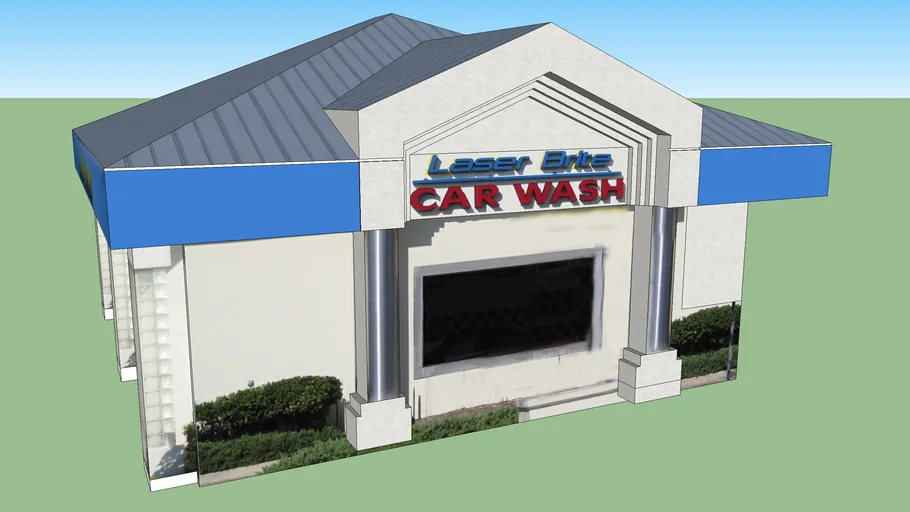Laser Brite Car Wash | 3D Warehouse