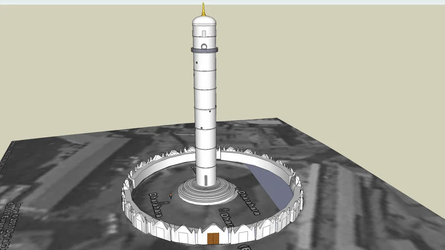 Dharahara The Bhimsen Tower | 3D Warehouse