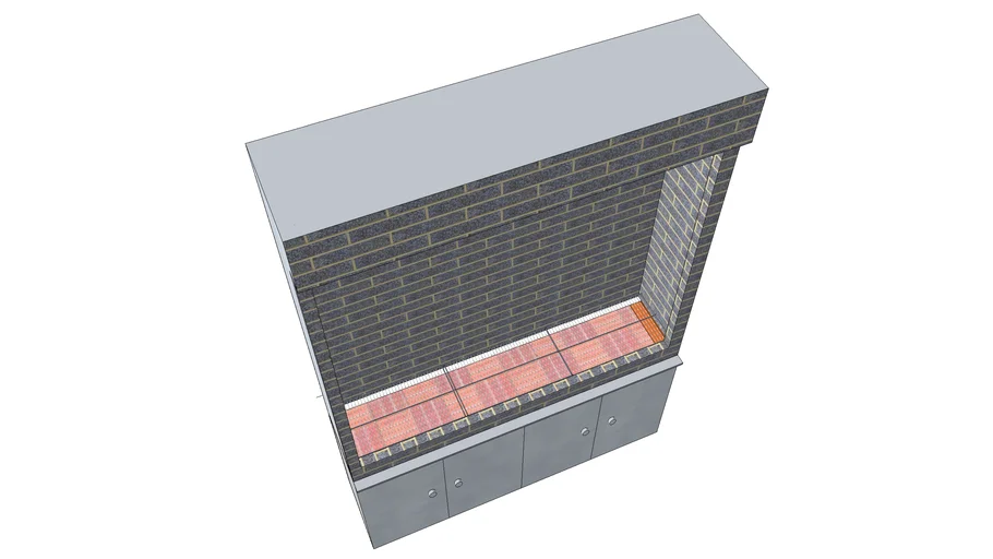 BBQ Counter | 3D Warehouse