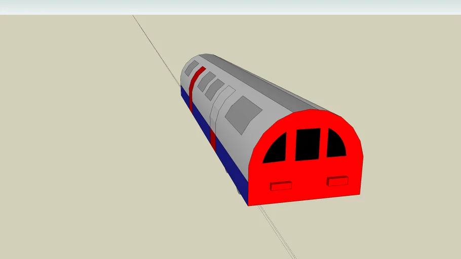 underground train | 3D Warehouse