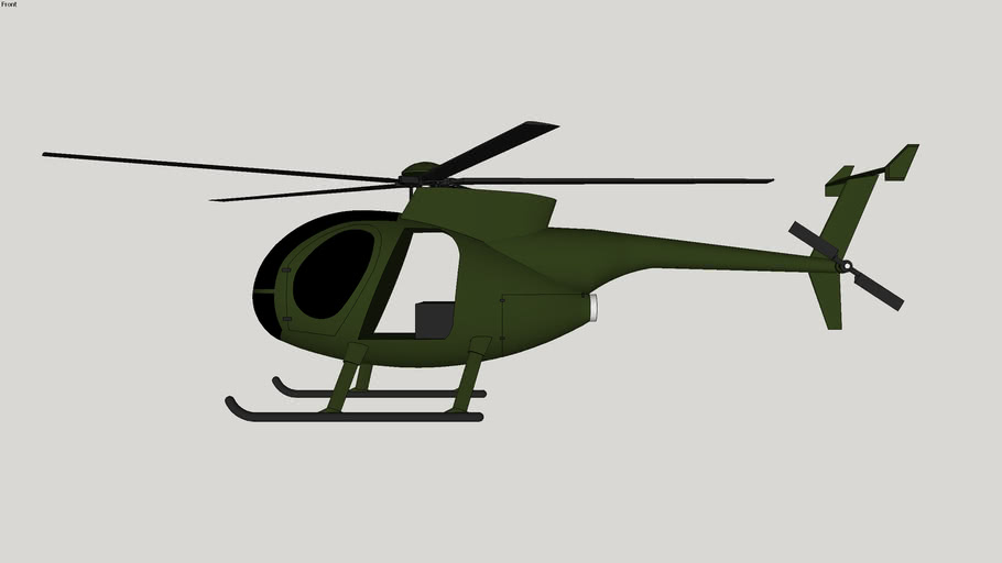 MH-6 Little Bird | 3D Warehouse